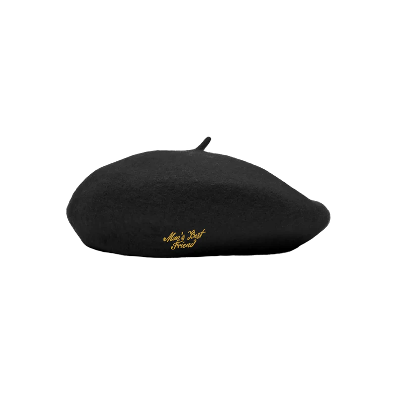 Man's Best Friend Black Beret - Sabrina Carpenter UK